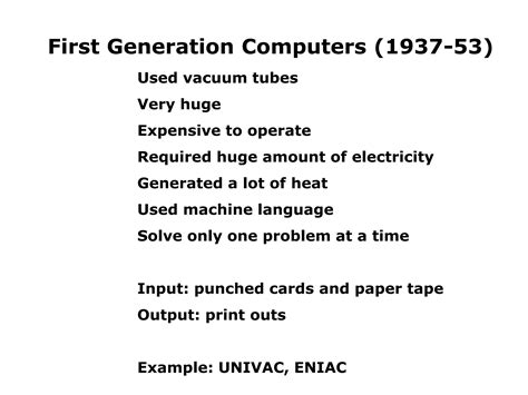 Computer Generations Languages Soft Wares Ppt