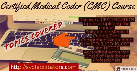 Certified Medical Coder Cmc Course Receive A Certification Upon