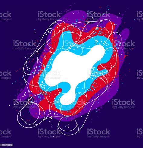 모션 벡터 추상 그래픽 디자인 요소 역동적 인 현대 미술 의 흐름과 변화하는 형태 그라데이션 용암 거품의 유체 다채로운 액체 모양 0명에 대한 스톡 벡터 아트 및 기타