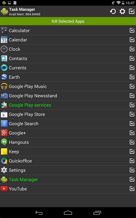 Task Manager Task Killer Android Apps On Google Play