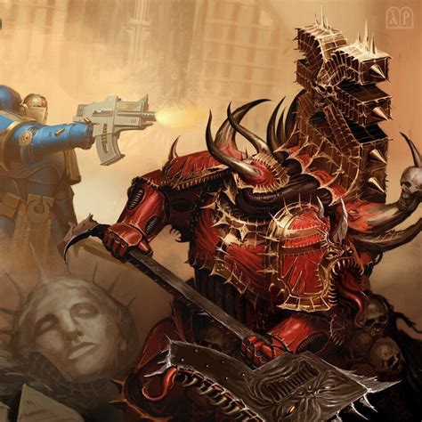 Artstation Ultramarines Honour Guard Vs Khorne Berzerkers Elijah Arhpriest Warhammer
