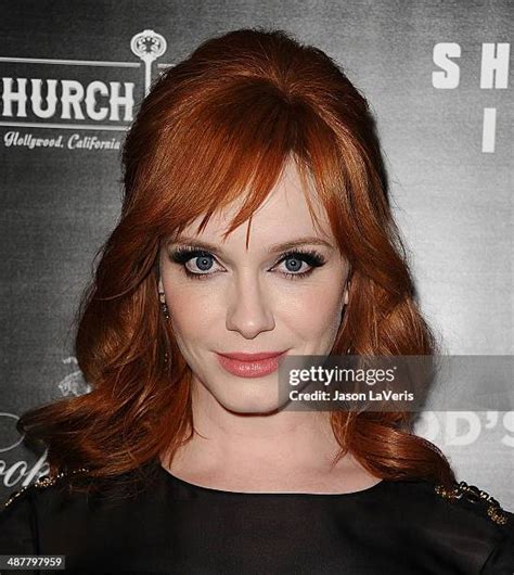 Actress Christina Hendricks Photos And Premium High Res Pictures Getty Images