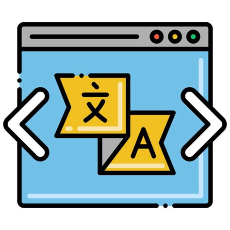 Web Coding Flaticons Lineal Color Icon