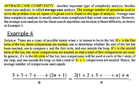 big big big ex big big algorithmic complexity