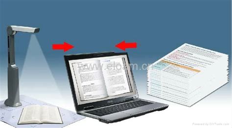 High Speed Portable Document Scanner Cameraand Visual Presenter S500 Eloam China Manufacturer