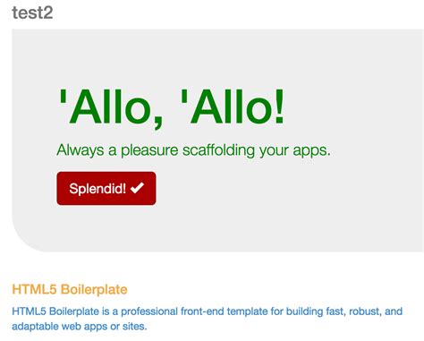 Après Deployment · Introduction To Building Webapps