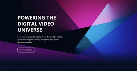 Mainconcept On Linkedin Codecs Software For Encoding Decoding And