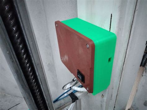 Free 3d File Fingerprint Sensor Espelho Tomada Nodemcu Box Access Control・template To Download