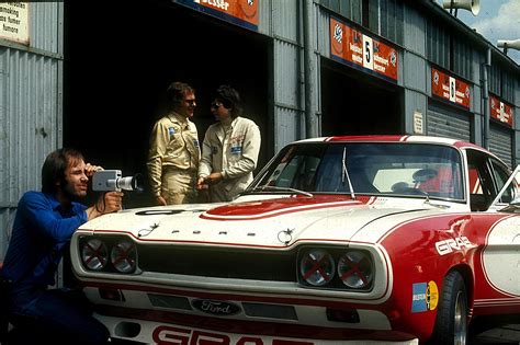 Young Klaus Ludwig Right And His Grab Ford Capri 2600 Rs In The