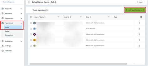 Adding And Removing Users From A Request Team Home