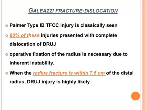 Distal Radioulnar Joint Injuries Pptx
