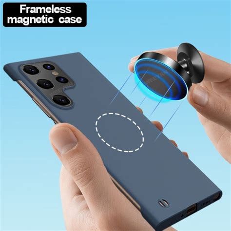 Original Slim Hard Plastic Frameless Case For Samsung Galaxy S23 S22