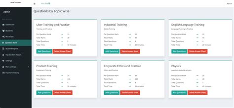 Mock Test App Tekvantis Cloud Solutions
