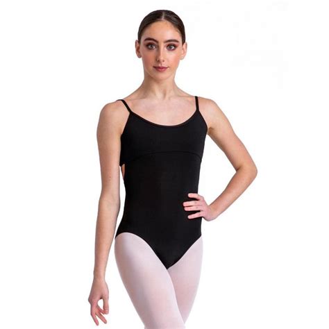Twist Back Camisole Leotard El101w By Capezio