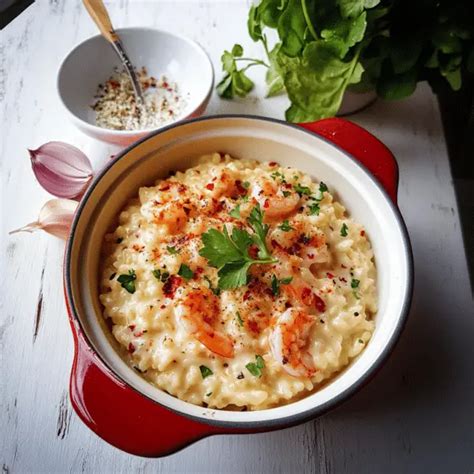 Oven Baked Garlic Butter Prawn Risotto Good Eats Home