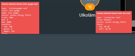 custom element doesn t exist for any plugin frontend home assistant community