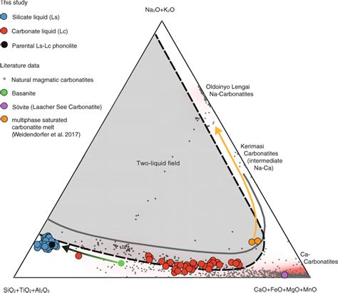 Ternary Plot Of Natural And Experimental Data Hamilton Projection⁷⁰ Download Scientific Diagram