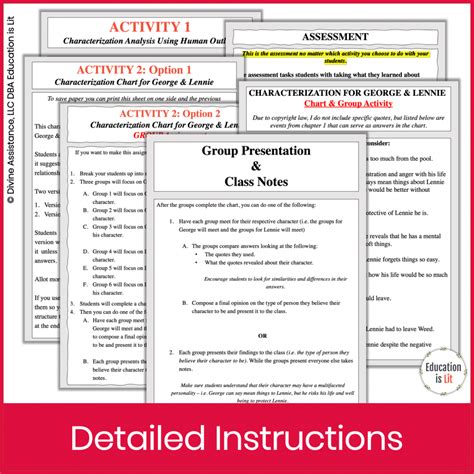 One Pager Assignment For Chapter Summary Education Is Lit