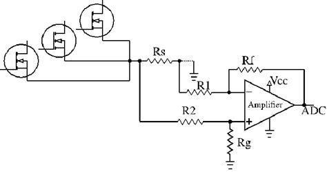 the layout of shunt resistor download scientific diagram