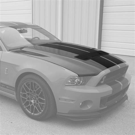 Mustang Gt500 Style Hood Aluminum 10 14