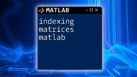 Identity Matrix In Matlab A Quick Guide