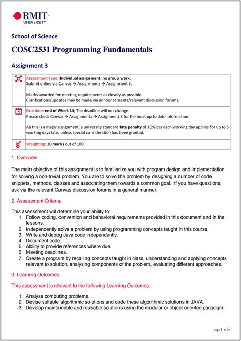 PF Assignment 3 2020 S1 Warning TT Undefined Function 32 School Of