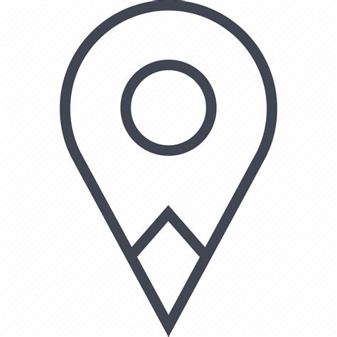 Navigation Pin Point Pointer Icon Download On Iconfinder