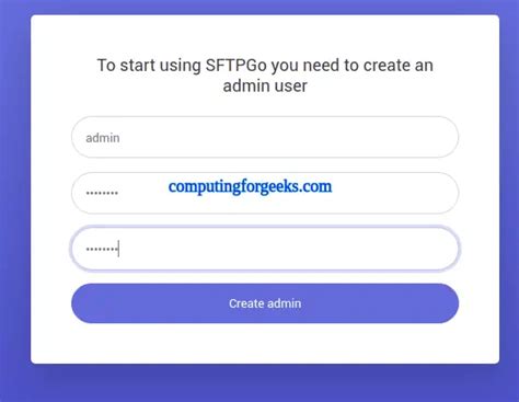 Setup Secure Ftp Serversftp With Webdav Using Sftpgo Computingforgeeks