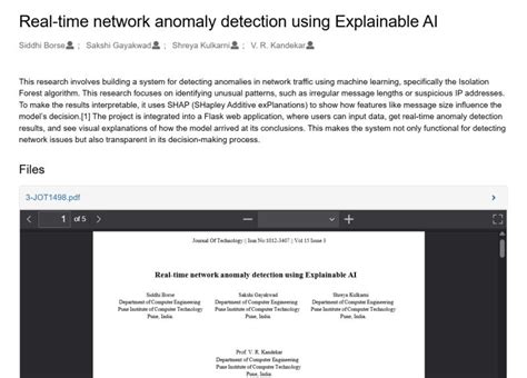 Research Cybersecurity Anomalydetection Realtimemonitoring
