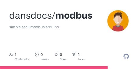 GitHub Dansdocs Modbus Simple Ascii Modbus Arduino