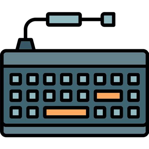 Keyboard Computer Hardware Input Keys Type Wire Icon Download On Iconfinder