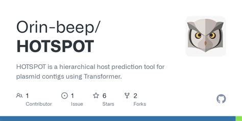 Github Orin Beep Hotspot Hotspot Is A Hierarchical Host Prediction Tool For Plasmid Contigs