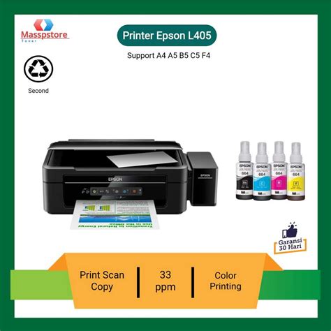 Jual Printer Epson L405 Wireless Printer Multifungsi Print Scan Copy