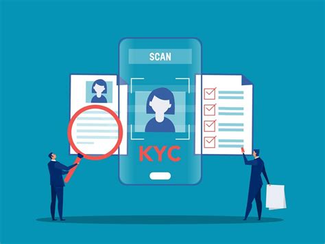Kyc Or Know Your Customer With Businessman Verifying The Identity Of Its Clients Concept At The