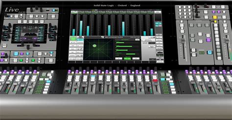 At InfoComm Solid State Logic Updates Live Console Software