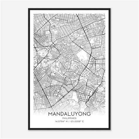Mandaluyong Custom Maps And Posters