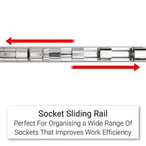 Daytona DSIM712 7pce 1 2 Metric Stubby Impact Sockets Rail Set