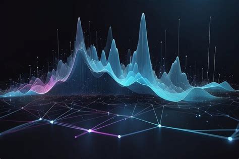 Premium Photo Big Data Visualization Social Network Or Business Analytics Representation