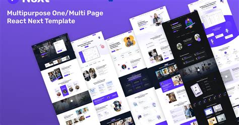 Next Multi Purpose React Nextjs Template Site Templates Landing
