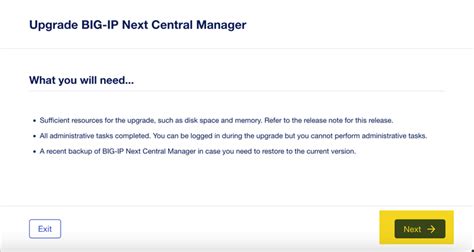 Getting Started With Big Ip Next Upgrading Central Manager Devcentral