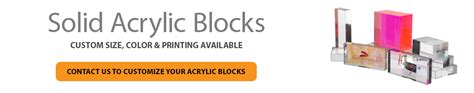 Acrylic Blocks Plexiglass Blocks And Cube Risers Shoppopdisplays