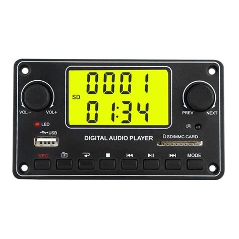 TPM A MP Module Bluetooth USB SD Audio MP Player Decoder Board Segment LCD Teampie China
