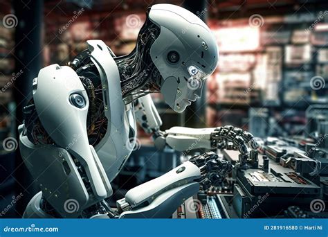 Robot Equipped With Advanced Sensors And Artificial Intelligence For Safe Transport Of
