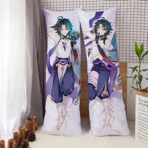 Genshin Impact Xiao Dakimakura Pillowcase Anime Girl Body Pillow Cover