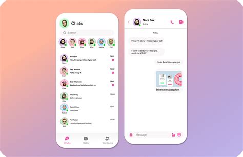 Chat Ui By Jossyukam On Dribbble