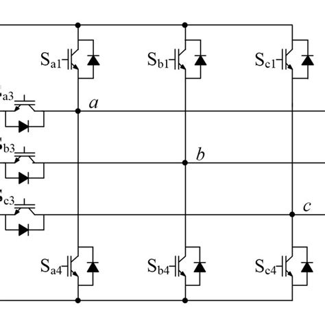 T Type Three Phase Three Level Topology Download Scientific Diagram