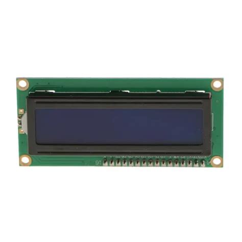 Module Lcd écran Bleu Vert Iici2c 1602 Pour Arduino 1602 1 Pièces