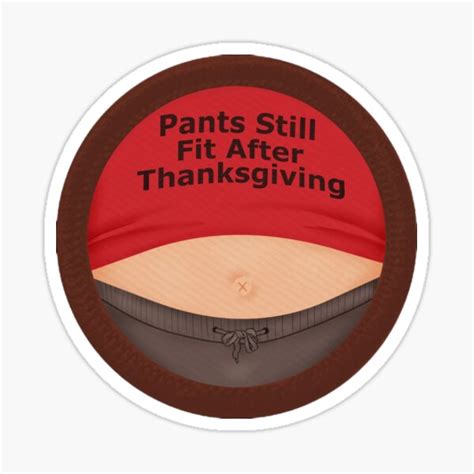 Thanksgiving Demerit Badge Sticker For Sale By Banantics Redbubble