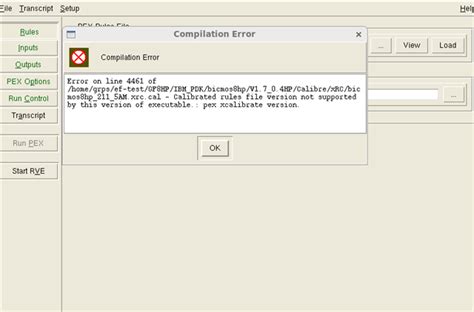 Calibre Parasitic Extraction Calibre Pex Error Custom Ic Skill Cadence Technology Forums