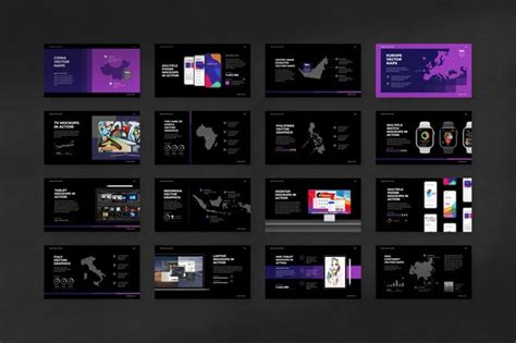 Aura Animated Powerpoint Template Incl Animated Slides And Animated Business Envato